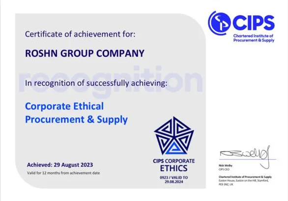 ROSHN achieves international ethical procurement kitemark, marking it ...